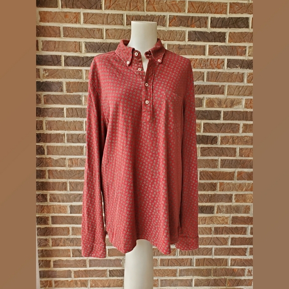 Ralph Lauren | Tops | Ralph Lauren Blue Label Pop Over Top | Poshmark